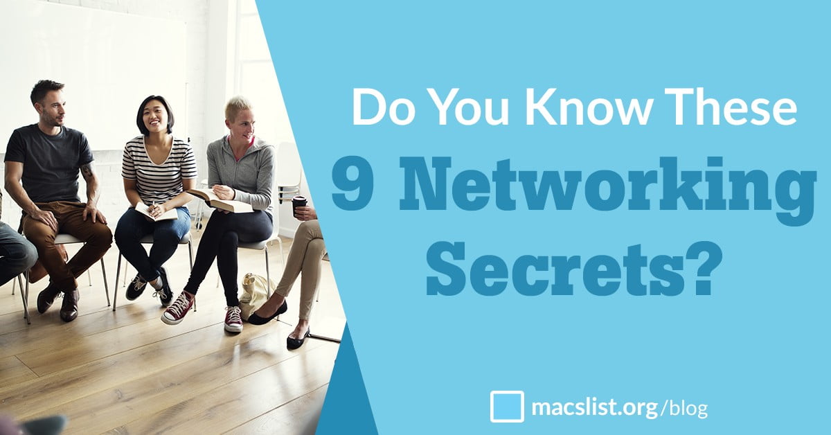 Professional Networking Tips for Building Your Network - Mac Prichard