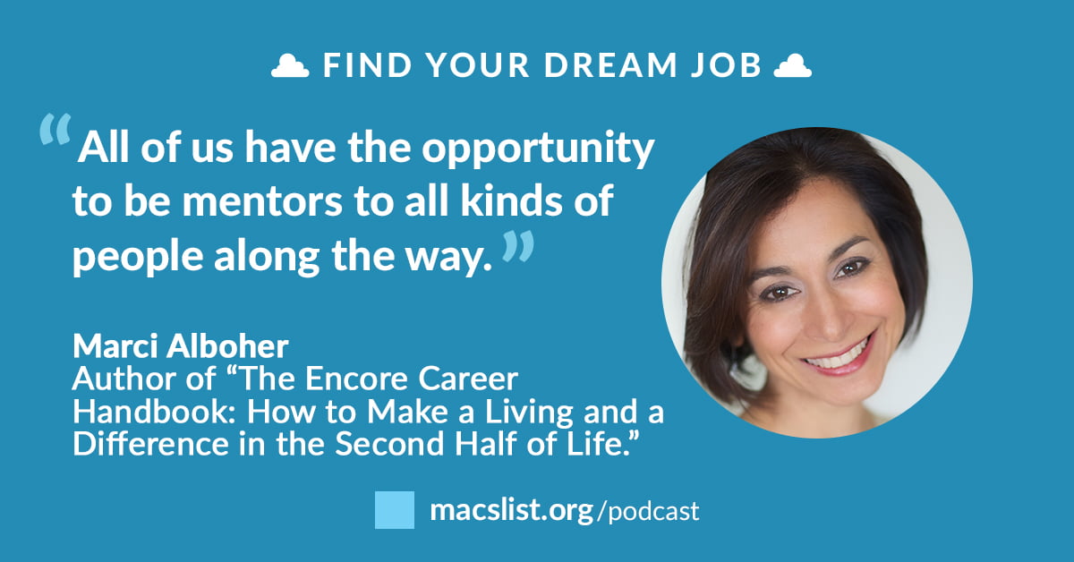 Mentors: How To Find One & How To Be One with Marci Alboher