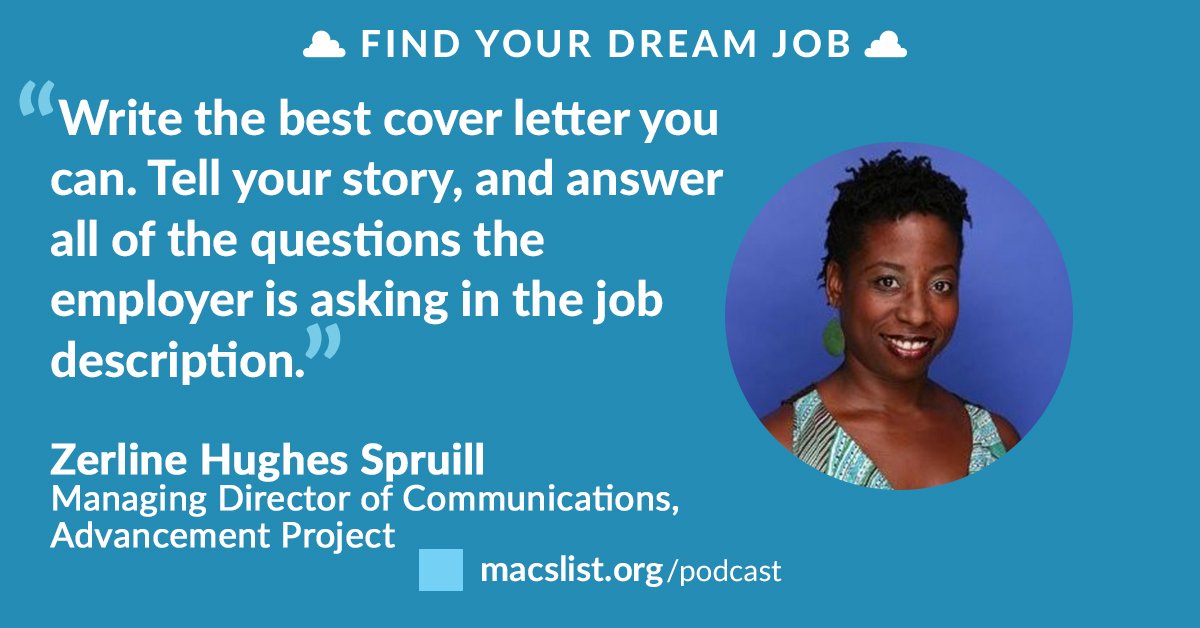 Crafting a Cover Letter To Impress Employers, with Zerline Hughes Spruill