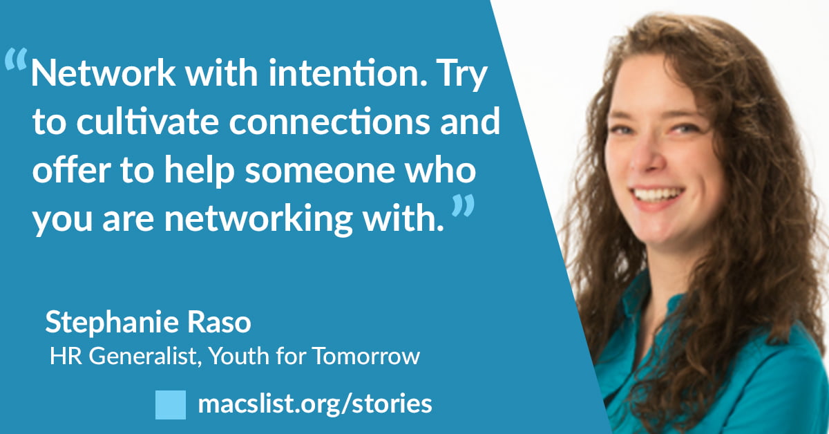 Networking with Intention: Stephanie Raso's Job Search Success Story