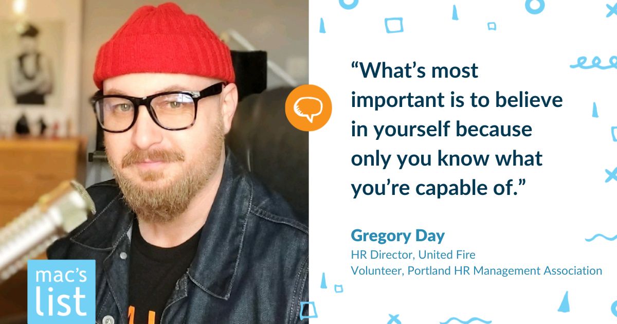 Why It's Important to Believe in Yourself: Gregory Day's Job Search ...